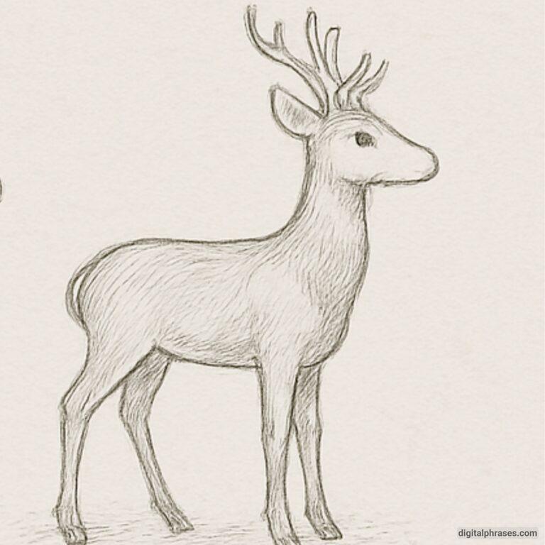 How To Draw a Deer