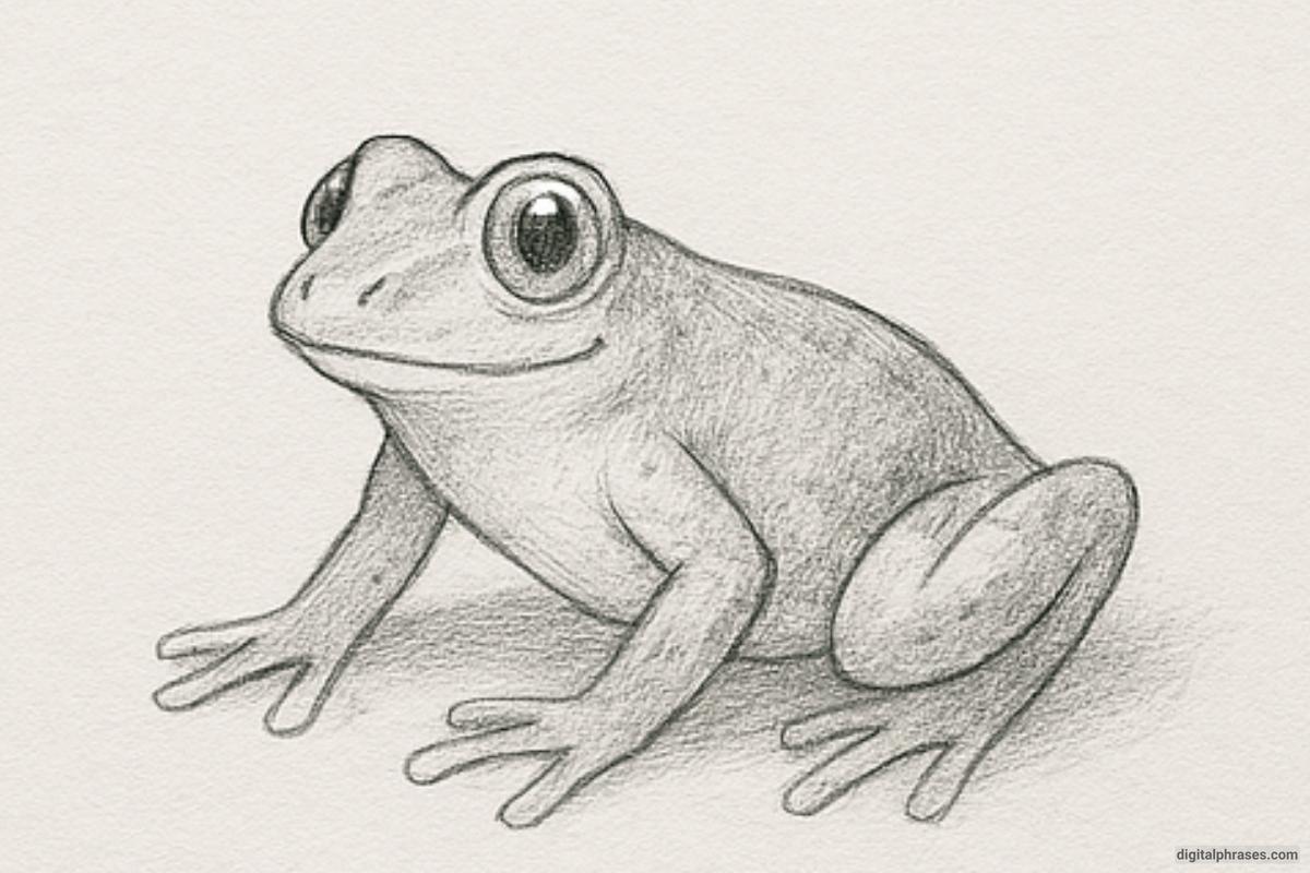 How To Draw a Frog - A Step-By-Step Guide