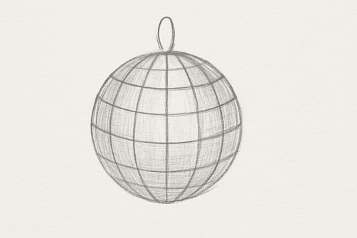 How To Draw a Disco Ball