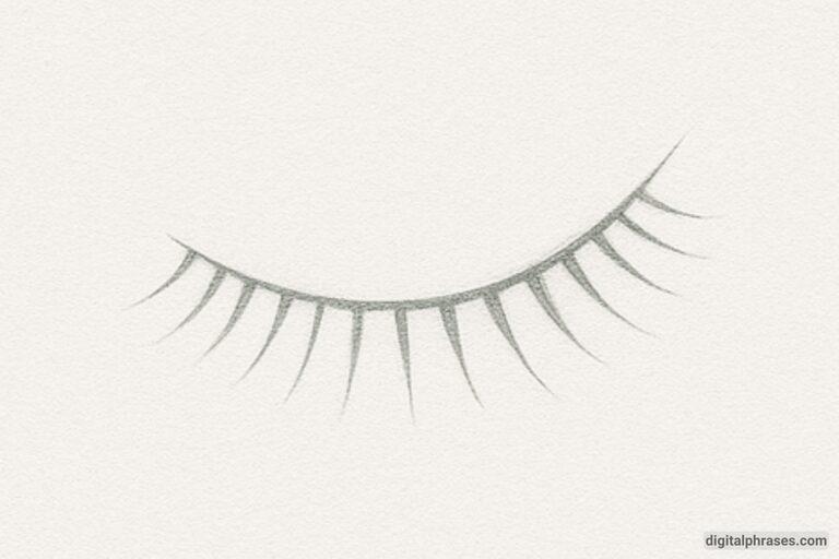 How To Draw Eyelashes