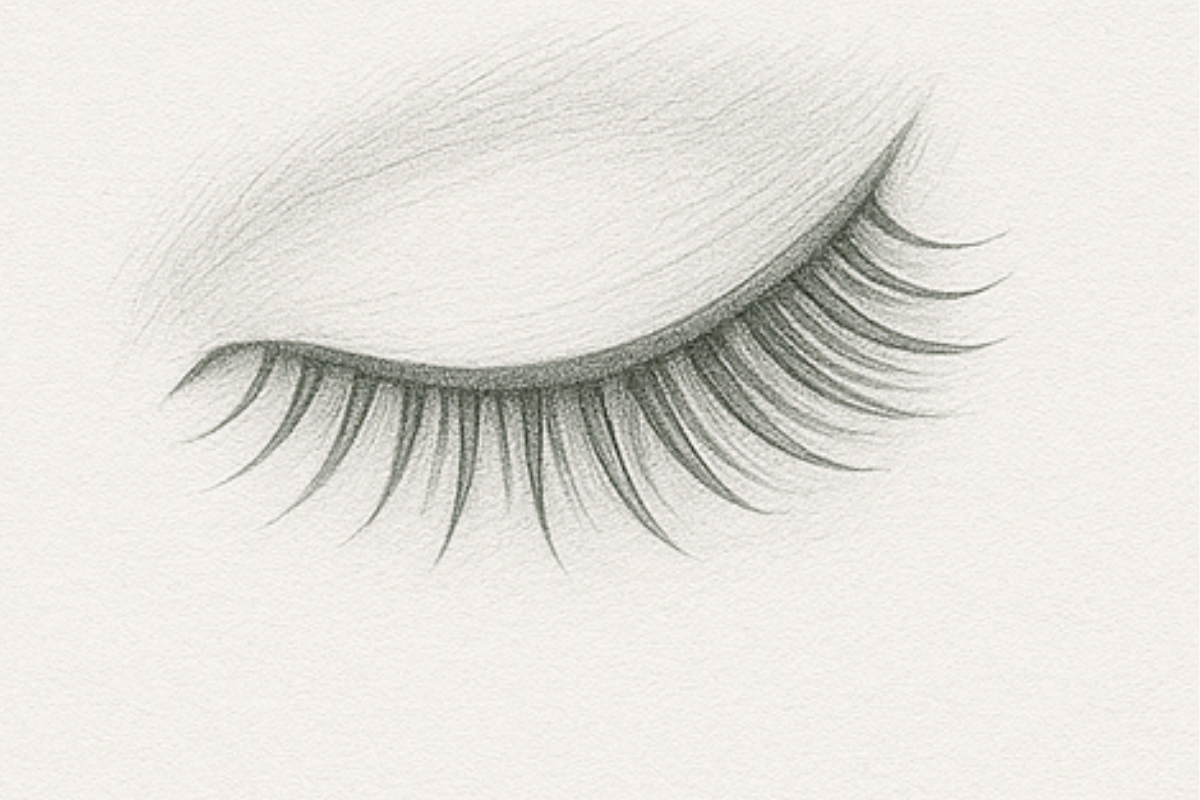 How To Draw Eyelashes