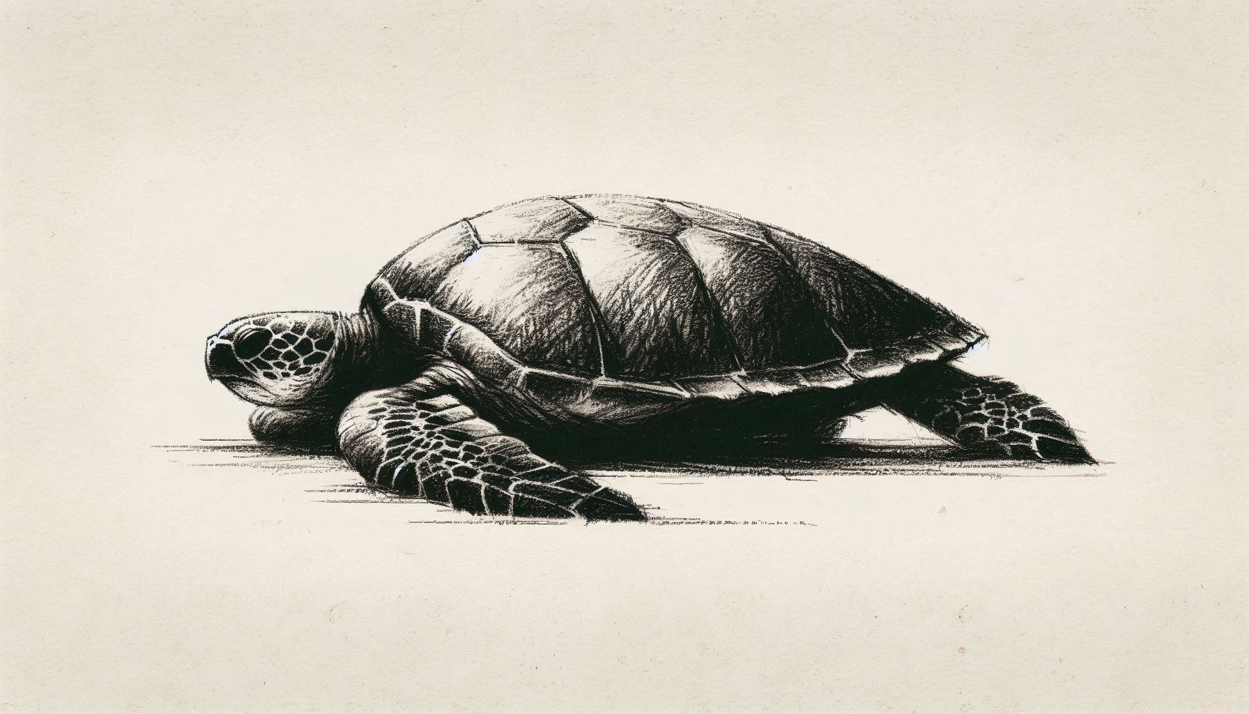 25 Turtle and Sea Turtle Drawing Ideas (Simple, Easy, Cartoon, Sea ...
