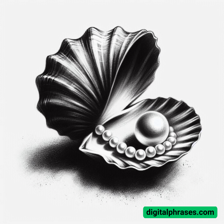 30 Sea Shell Drawing Ideas (Simple, Easy, Cartoon and With Pearl)