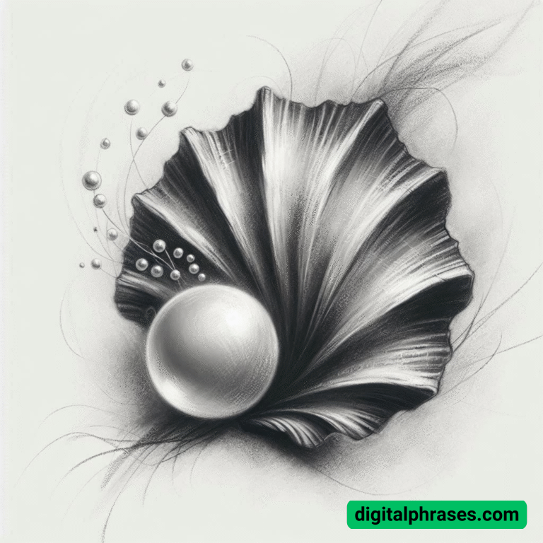 30 Sea Shell Drawing Ideas (Simple, Easy, Cartoon and With Pearl)