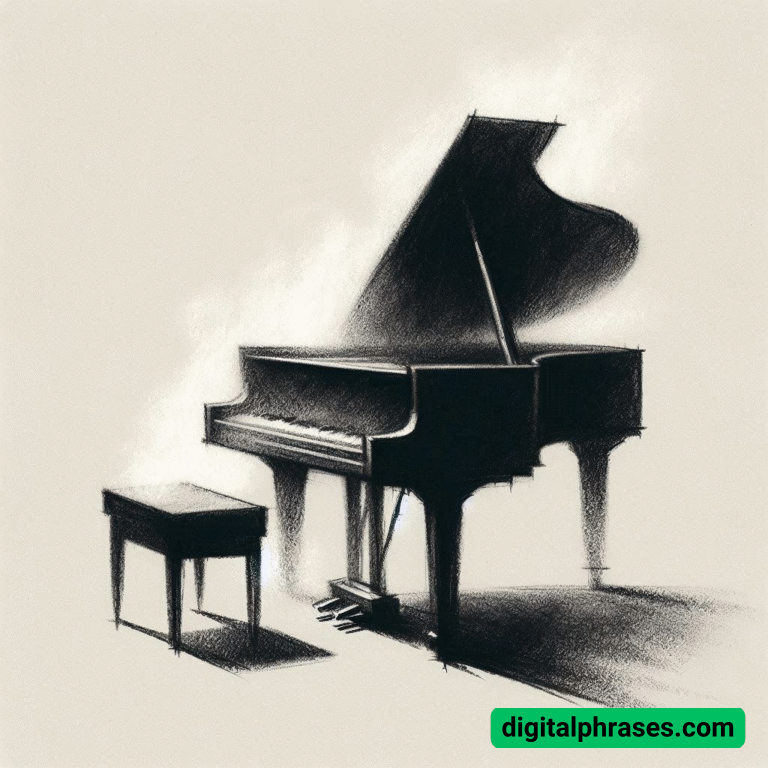 21 Piano Drawing Ideas