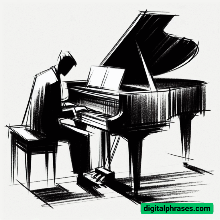 21 Piano Drawing Ideas