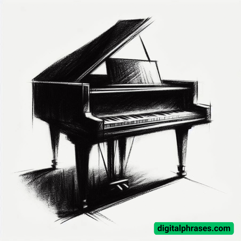 21 Piano Drawing Ideas