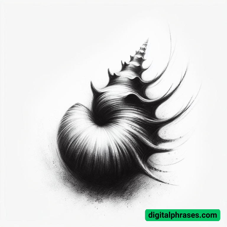 30 Sea Shell Drawing Ideas (Simple, Easy, Cartoon and With Pearl)