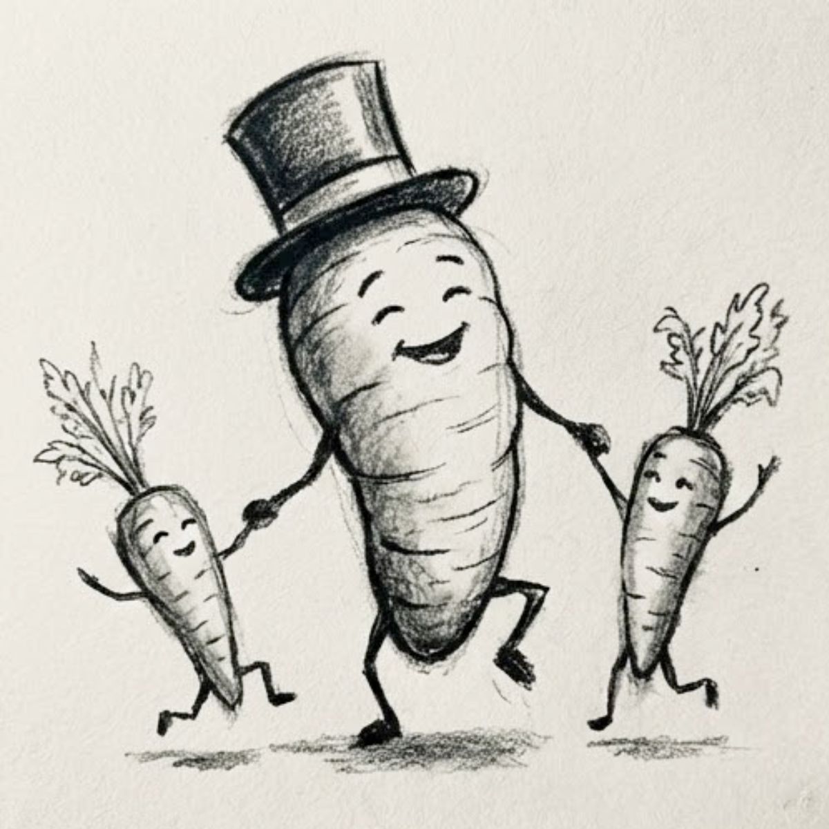 22 Carrot Drawing Ideas