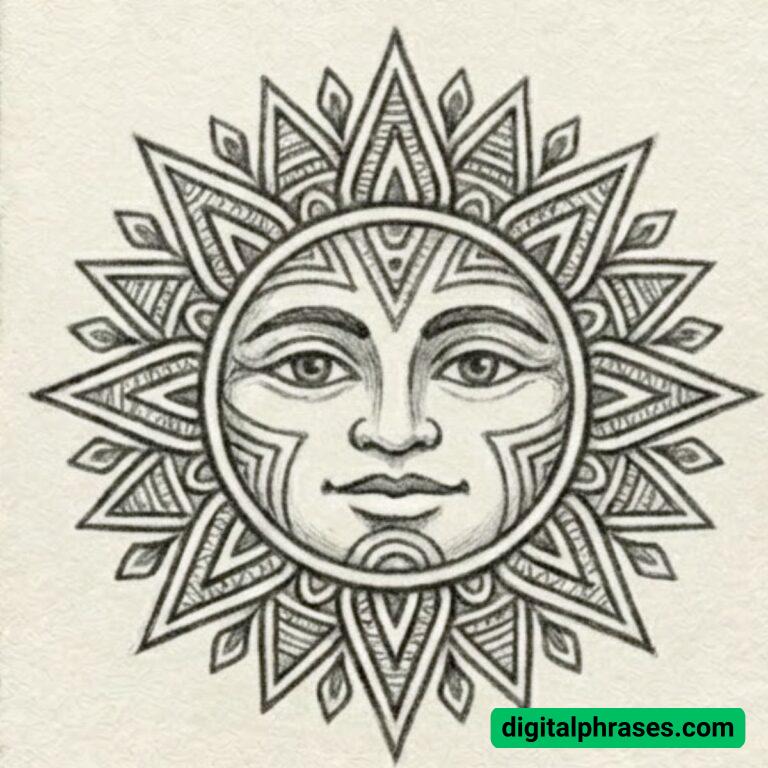 22 Sun Drawing Ideas