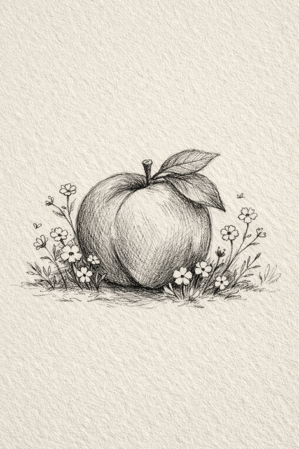 18 Peach Drawing Ideas