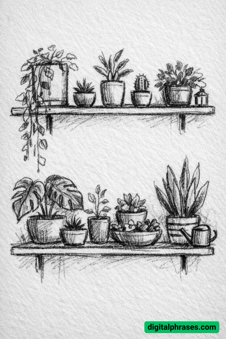 25 Plant Drawing Ideas